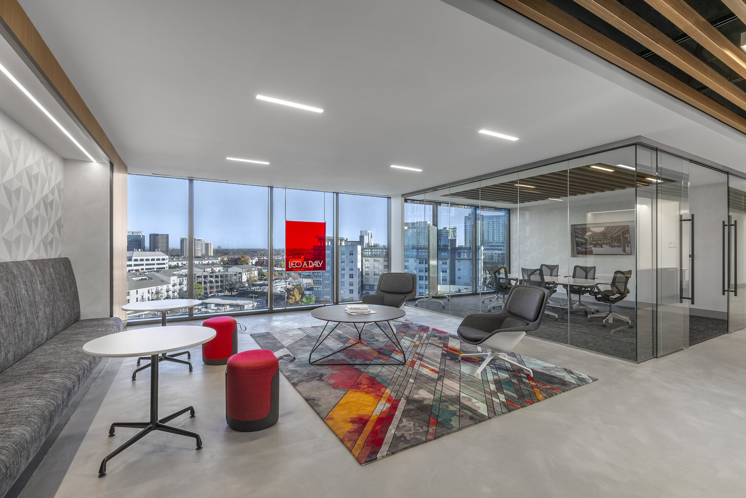 Dallas Corporate Office Photographer | Leo A Daly Headquarters Design